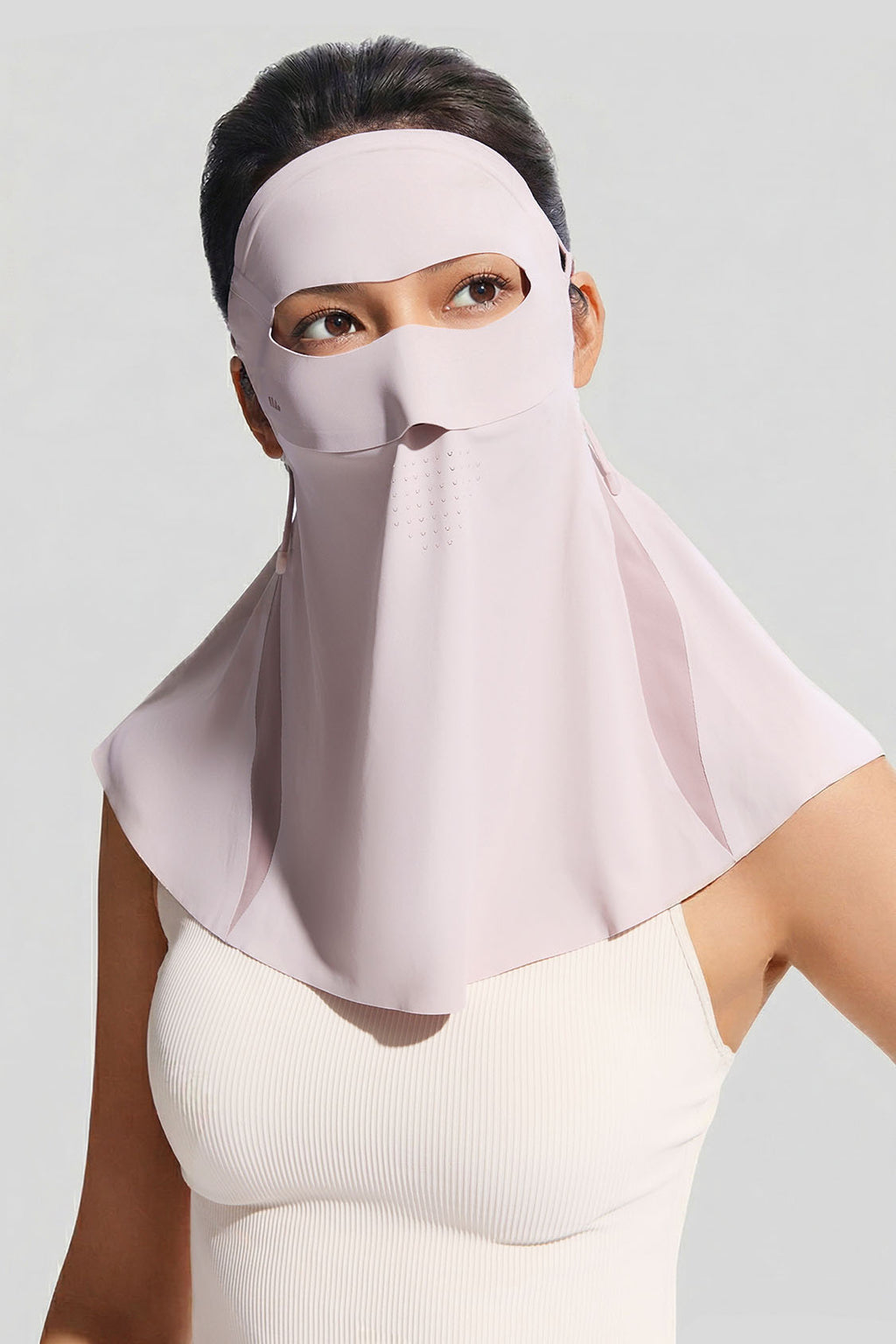 Sun Protection Mask for Women, UPF 50+ Lightweight Face Cover AL207